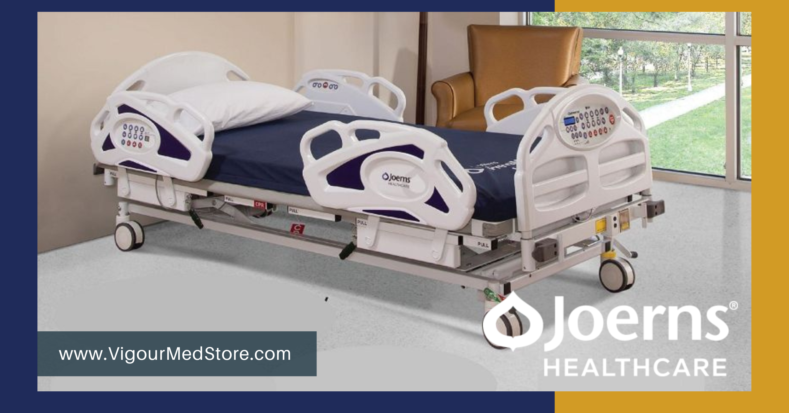 Joerns Hospital Beds vs. Home Care Beds | Vigour Med Store