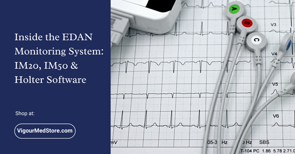 EDAN IM20 vs IM50 + Holter Software Guide