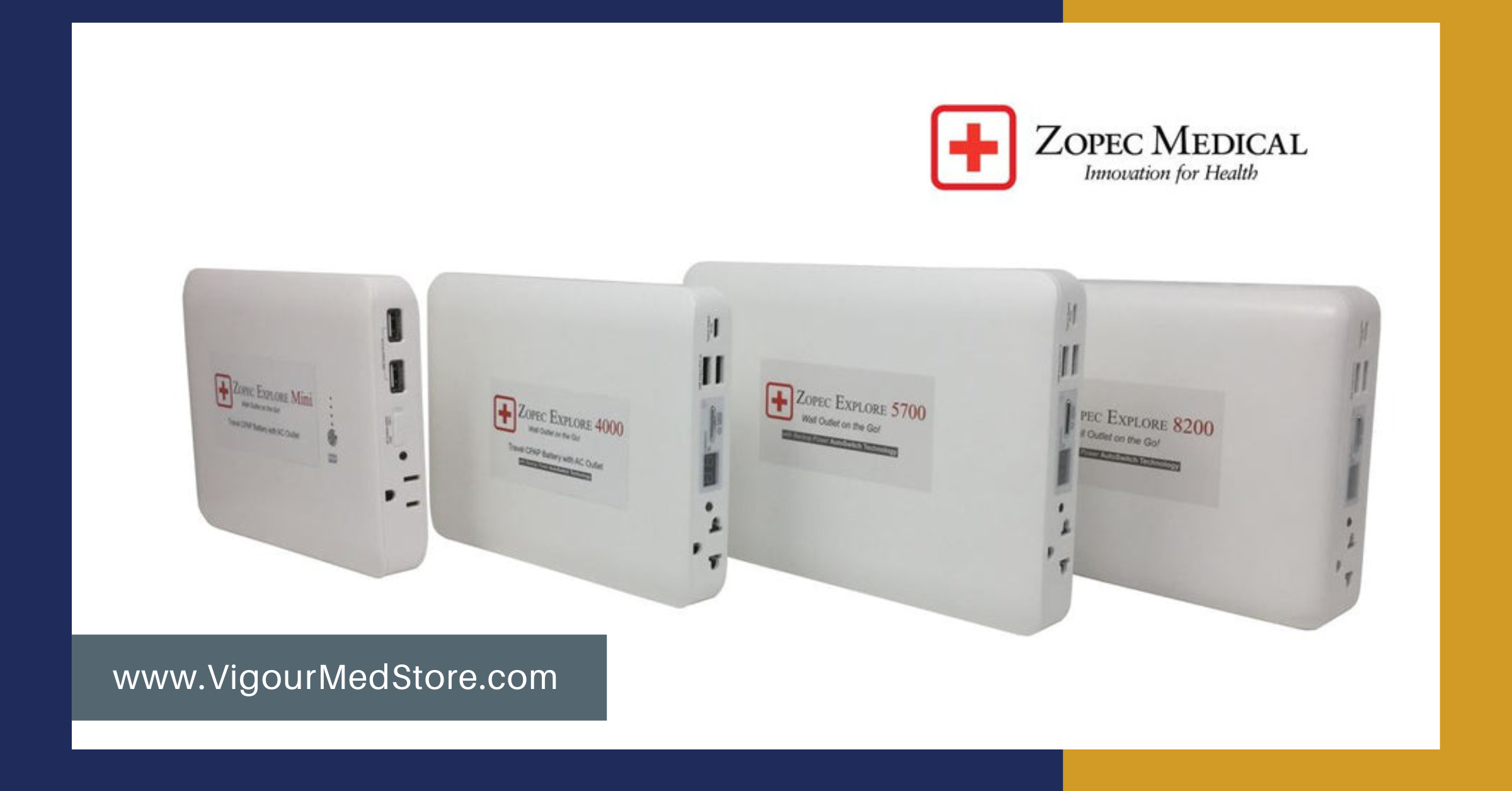 Zopec Medical U90PSYS120 UPS 90 Pure Battery System: Power Backup for