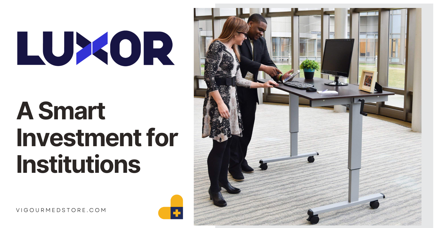 Luxor Furniture for Institutions | Durable Workspaces & Charging Solutions