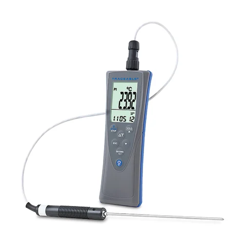 Marketlab Traceable® RTD Thermometer with Calibration | High-Accuracy ...
