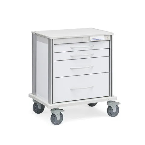 Marketlab Pace Cart | Mobile Storage & Workstation Cart for Medical ...