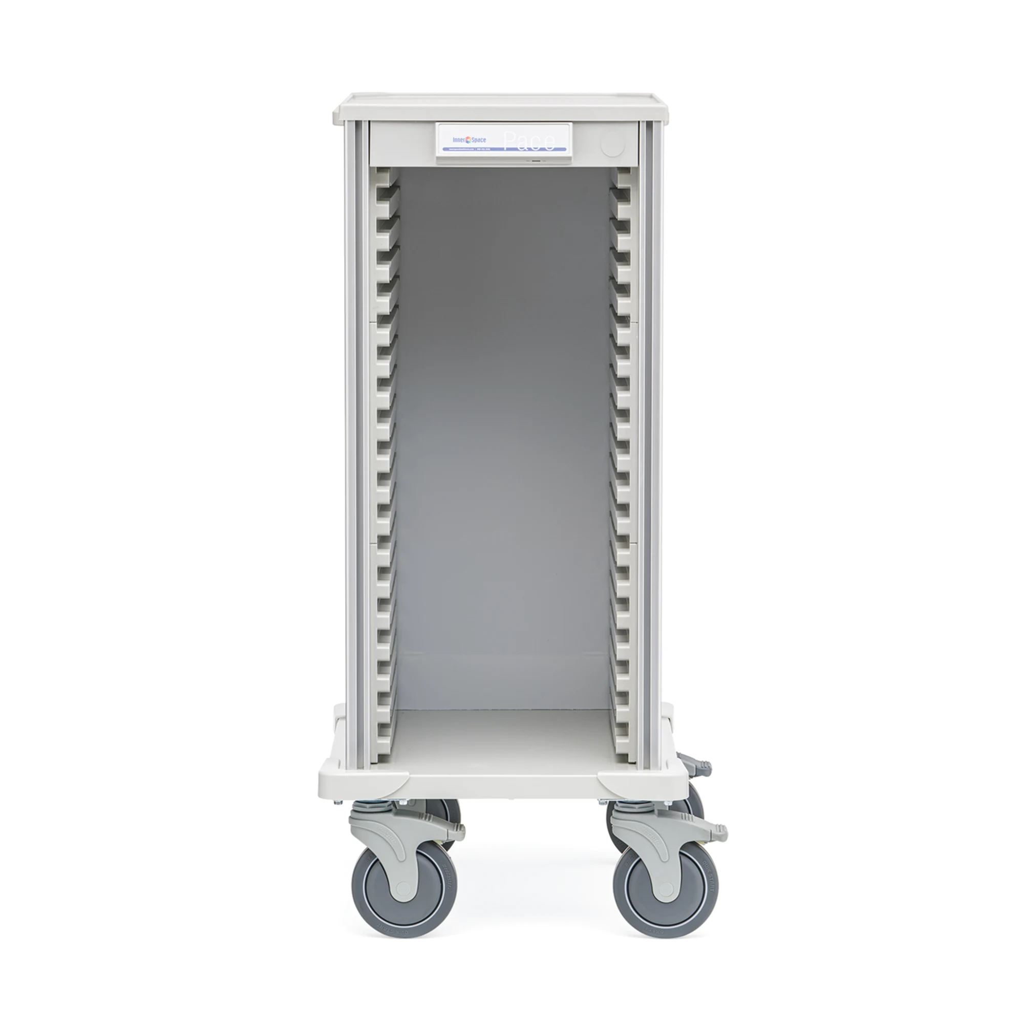 Marketlab Narrow Pace Cart | Mobile Medical Supply & Procedure Cart