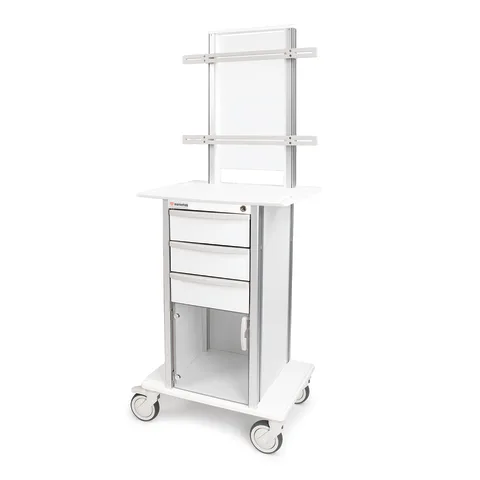 Marketlab-110472 Insight® Modular Cart with Backboard – 5" Casters, 17. ...