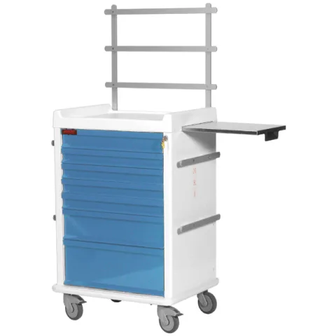 Marketlab-11674-LB MRI Cart with Anesthesia Package | Standard 7-Drawer ...