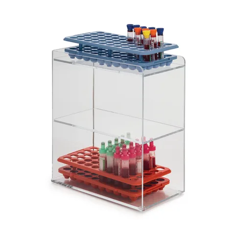 Marketlab-15019 Vertical Tube Rack Organizer, 5" Cell | Lab Tube Storage