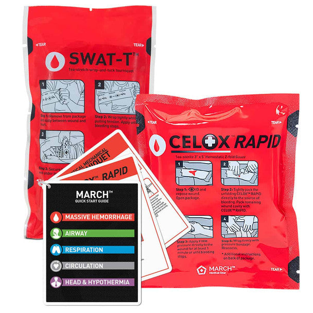Safeguard Medical MOJO® Pocket Bleeder Kit | Compact Emergency Bleeding ...