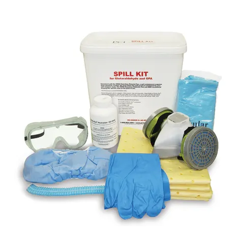 MarketLab 936338 Neutralizing Spill Kit for OPA / Glut