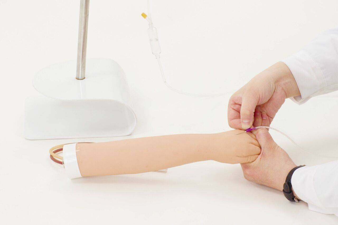 Anatomy Lab A-104416 Infant IV Arm | Realistic Pediatric Venipuncture ...