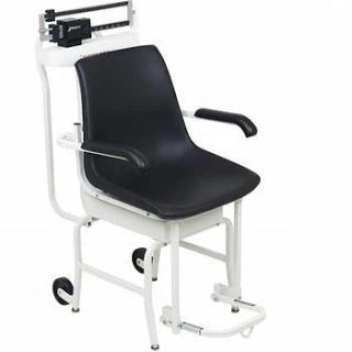 Detecto Mechanical Chair Scale – Reliable Battery-Free Medical Weighing ...